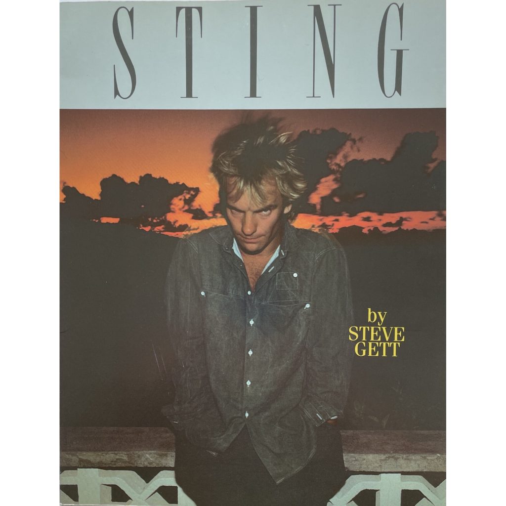 STING (POLICE) - Softcover Book From 1985 - Beatle Memories