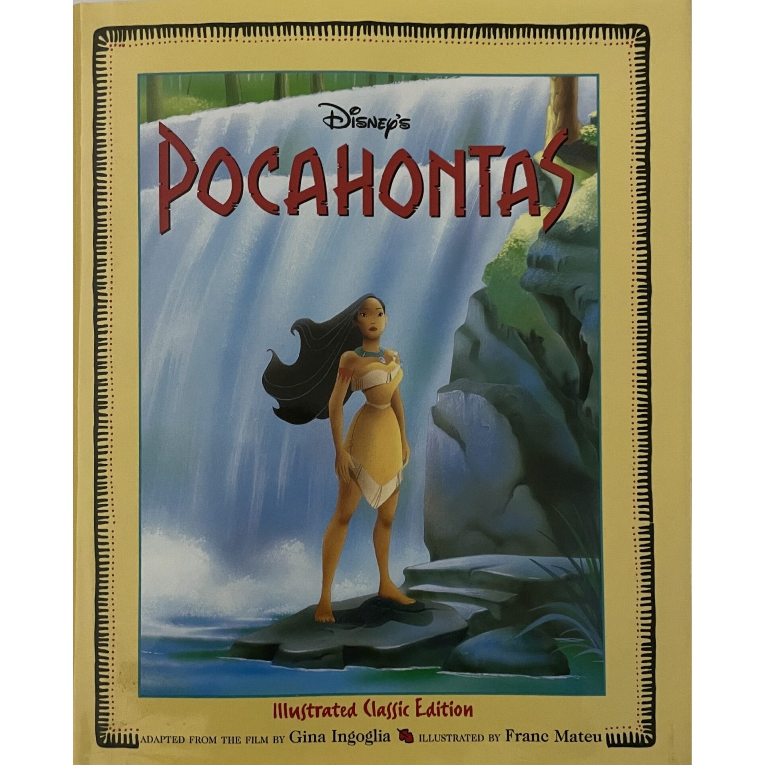 POCAHONTAS - Hardcover Book (1995) - Beatle Memories