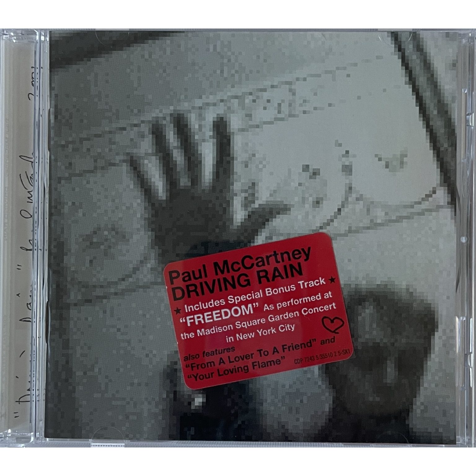DRIVING RAIN - Compact Disc - Beatle Memories