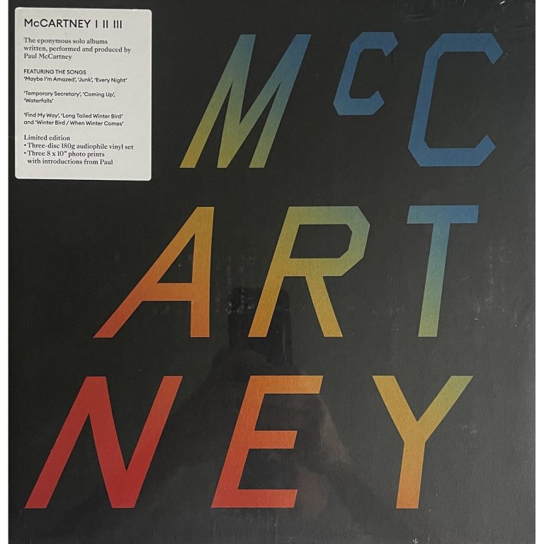 McCARTNEY I, II, III - Album Box Set (Sealed w/Hype Sticker) - Beatle ...