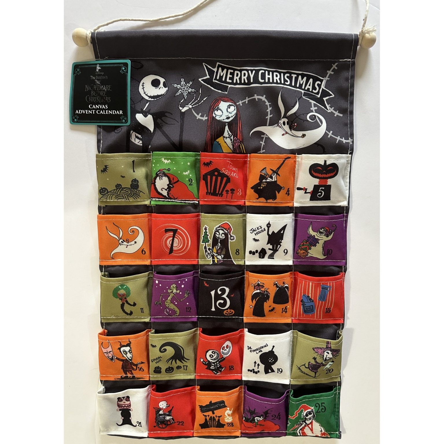 MULTI-CHARACTER - Hanging Cloth Advent Calendar - Beatle Memories