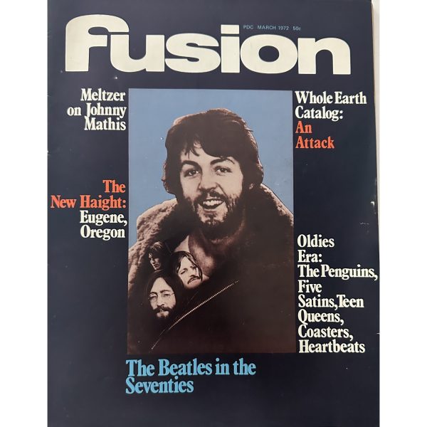 MAGAZINE - Fusion (1972) - Beatle Memories