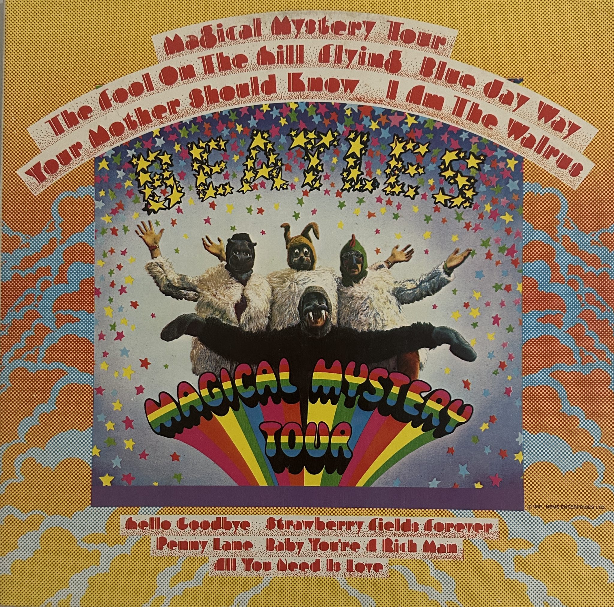 MAGICAL MYSTERY TOUR - Album (Capitol 1980s Era) - Beatle Memories